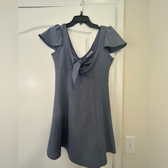 Gianni Bini | Dresses | Gb Gianni Bini Denim Style Mini Dress | Poshmark